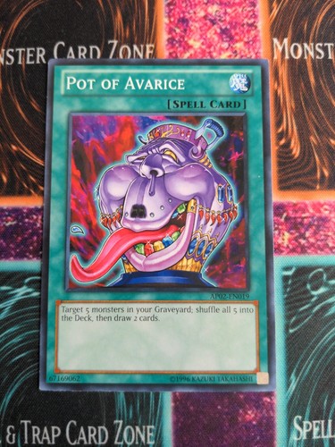 Yu-Gi-Oh! Pot of Avarice AP02-EN019 Unlimited Common NM | eBay