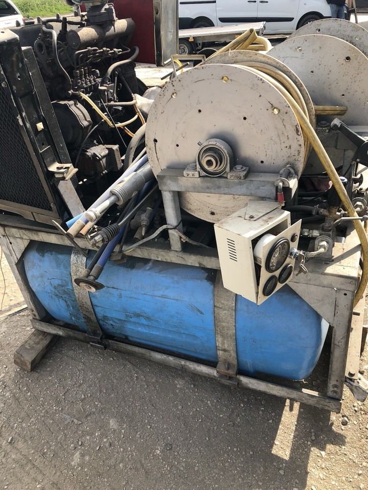 mobile Van Jet Wash Drain Jetter - Power Washer Generator Good Working ...