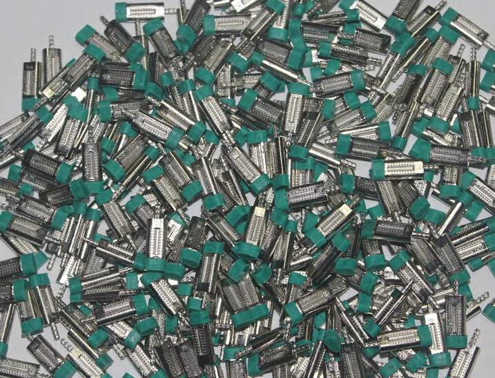 500pcs Double Twin Master Pins with Sleeves Dental Lab use with Pindex ...