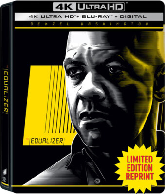 The Equalizer (Steelbook) [New 4K UHD Blu-ray] With Blu-Ray, 4K ...