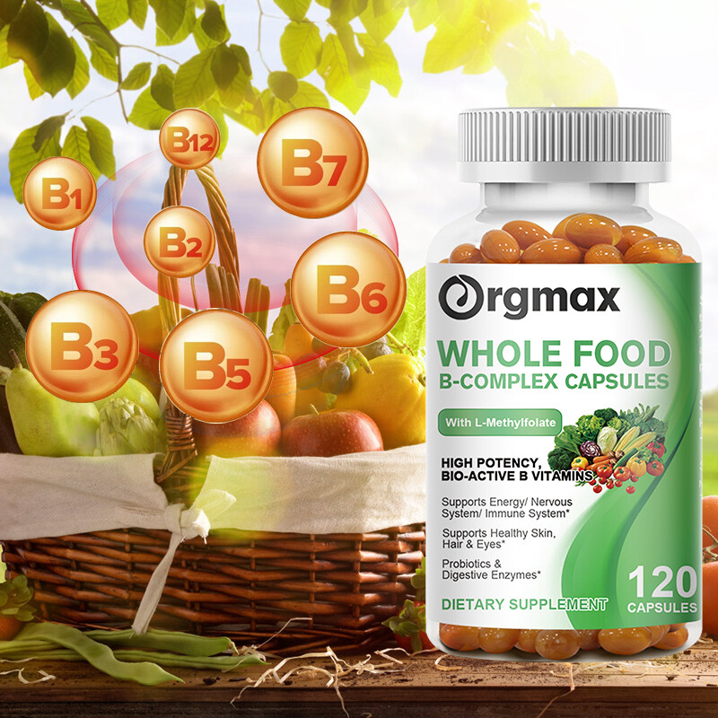 Vitamin B Complex Vitamin B Supplement - B-Complex Vitamins with B12 ...