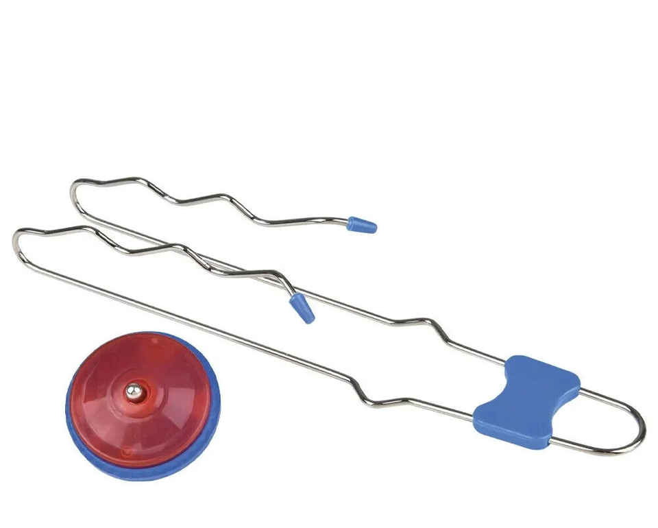 Light-Up MAGNETIC GYRO WHEEL Kinetic Twirler Spinning Rail Top Fidget ...