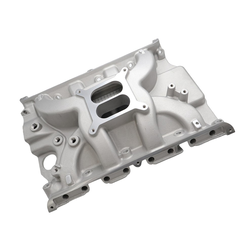 For Ford 352 390 410 427 & 428ci FE V8 7105 Aluminum Dual Plane Intake ...