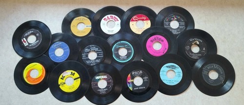 Lot of 20 Music Various Labels Vintage 45 rpm 7 inch Records, Good ...