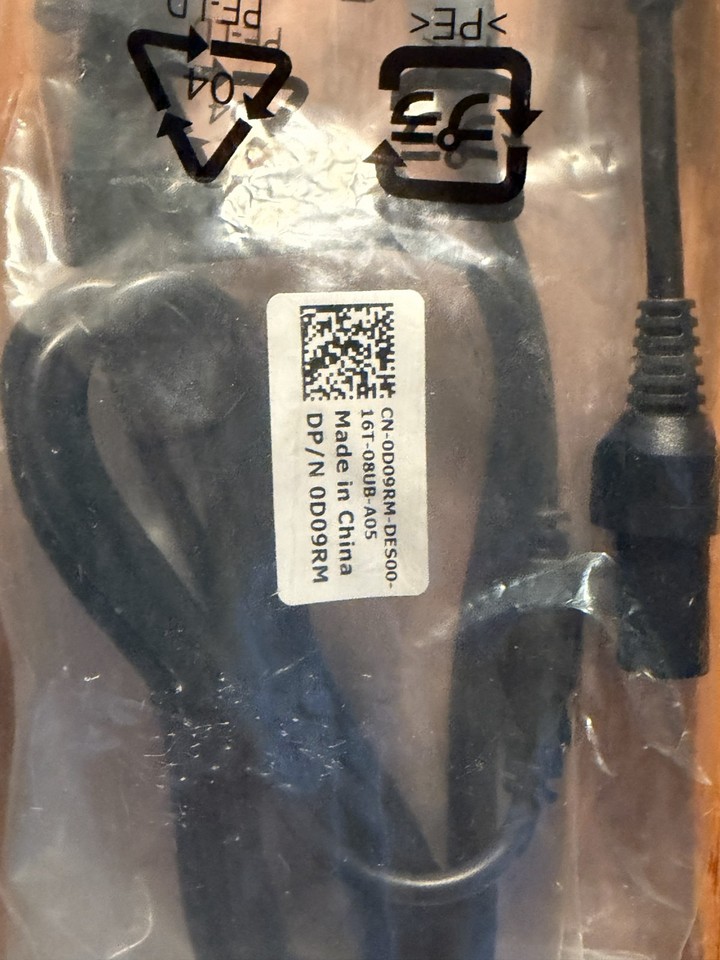 Dell OEM Power Adapter Cable / Auto Adapter – DP/N 0D09RM – New | eBay