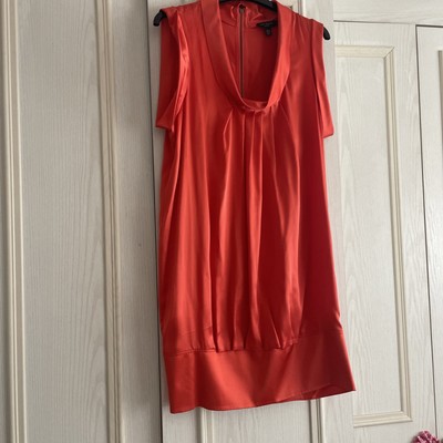New Ted Baker Orange Silk Tunic | eBay UK