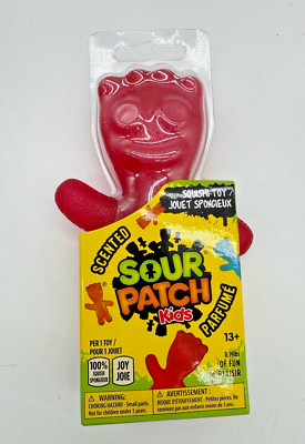 NEW SCENTED SOUR PATCH KIDS SQUISH TOY SQUISHY "RED" CHERRY SCENT C28 ...