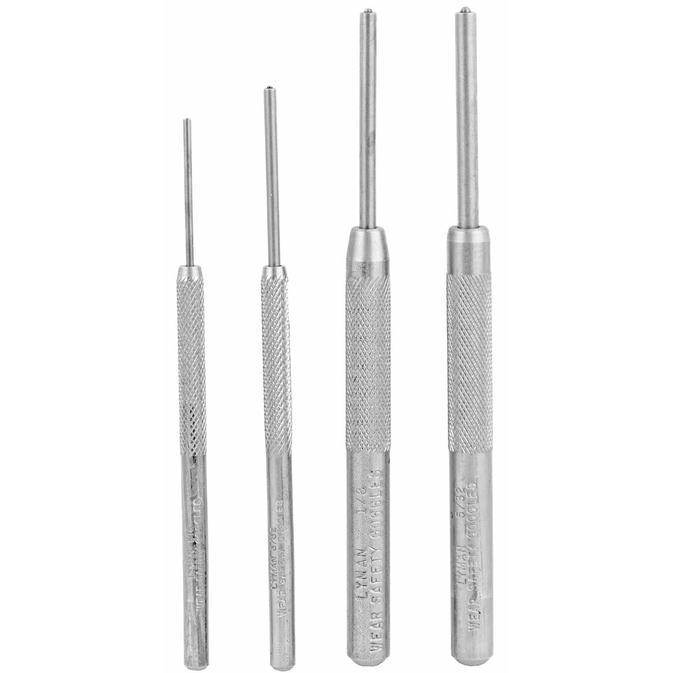 Lyman Roll Pin Punch Set Steel Tools for Firearm Assembly Sizes 1/16 to ...