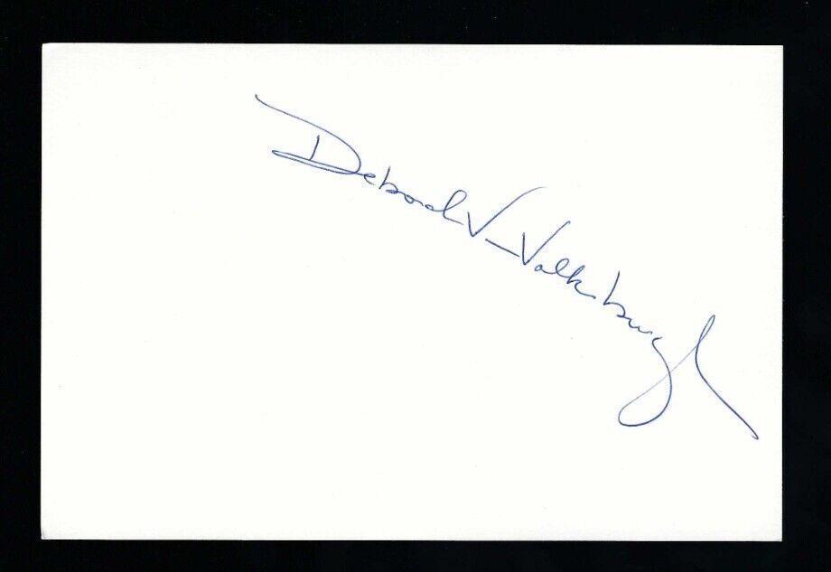 Deborah Van Valkenbur signed autograph 4"x 6" card "The Warriors" Cult ...