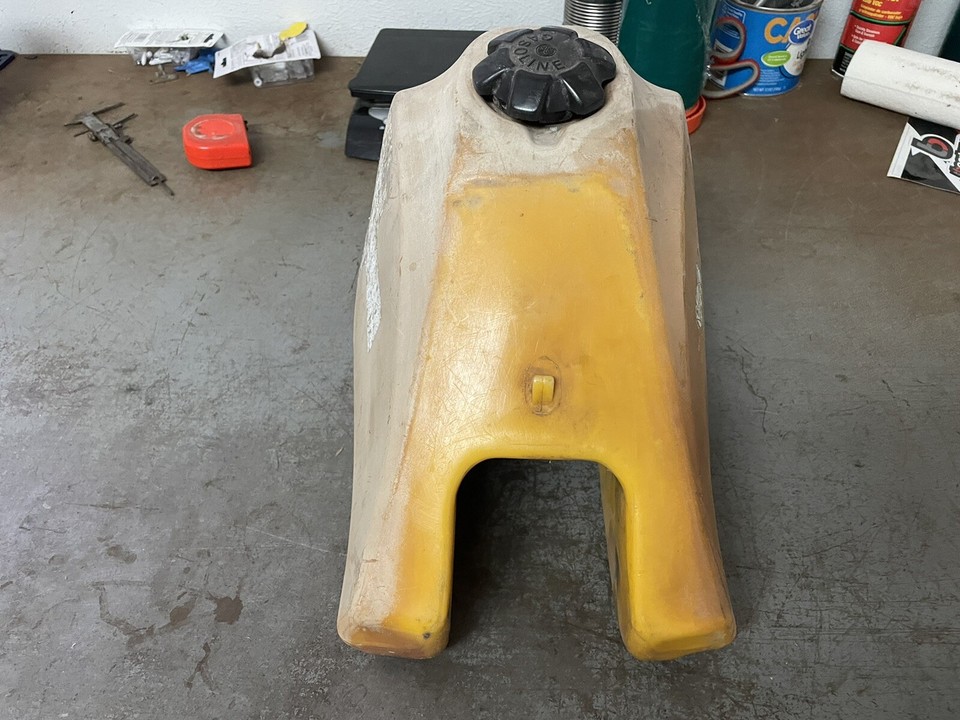 Yamaha PW80 Gas Tank PW 80 Vintage Yellow | eBay