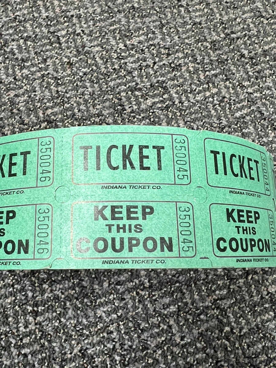 Vintage Raffle Tickets