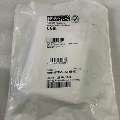 1PC NEW Phoenix Contact isolation amplifier MINI MCR-SL-UI-UI-NC ...
