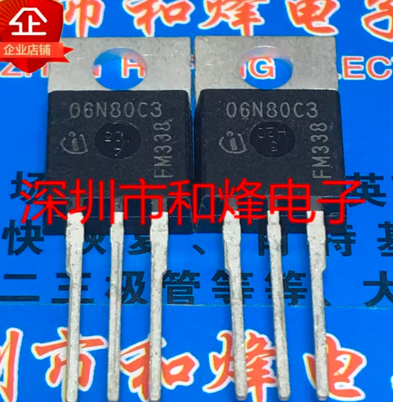 10pcs SPP06N80C3 06N80C3 TO-220 Integrated Circuit IC | eBay