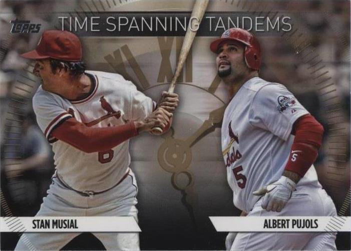 2023 Topps Update Series - Time Spanning Tandems Albert Pujols, Stan ...