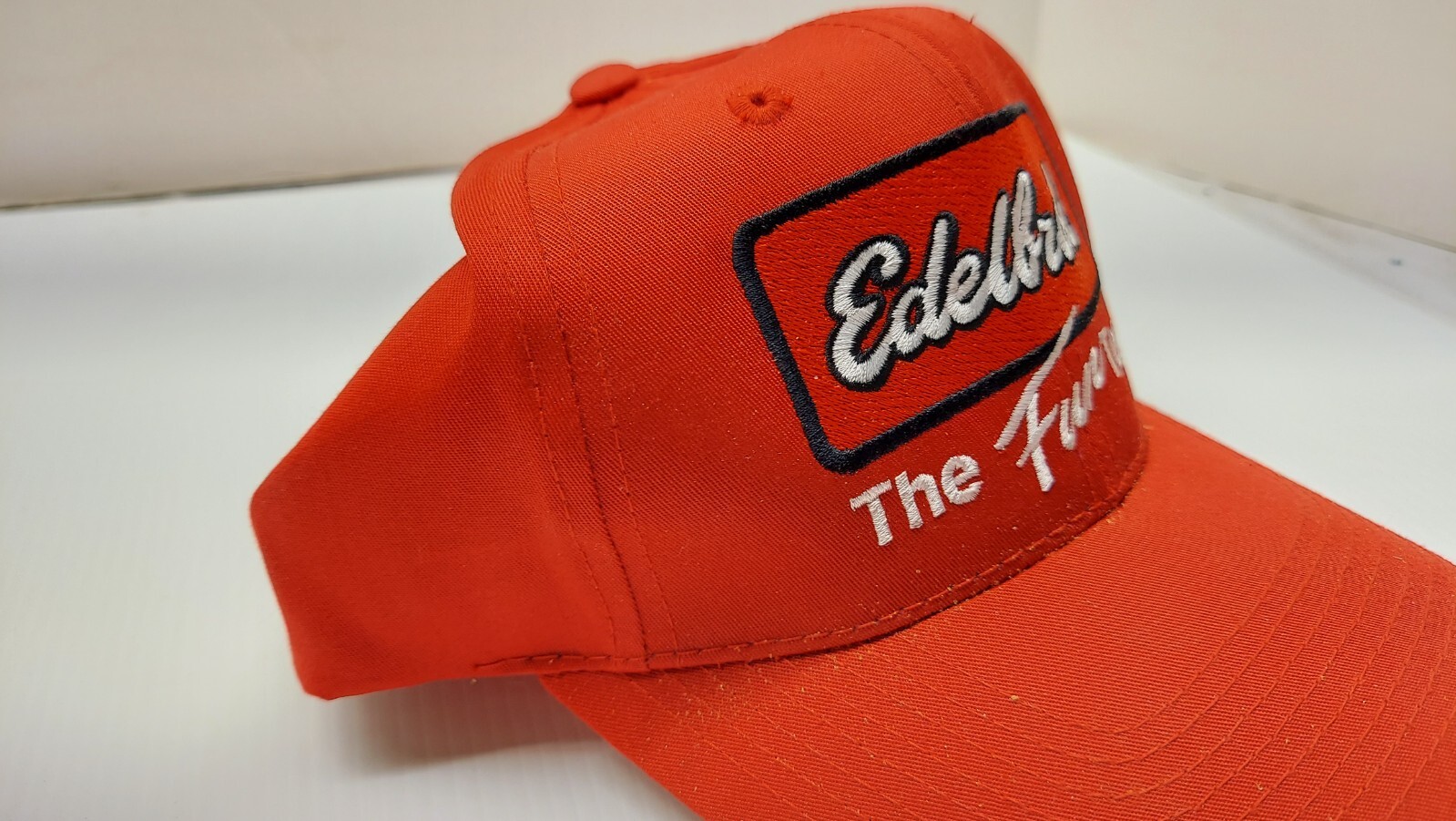 Edelbrock The Fun Team Car Racing Red Snapback Hat Cap Truckers Hat | eBay