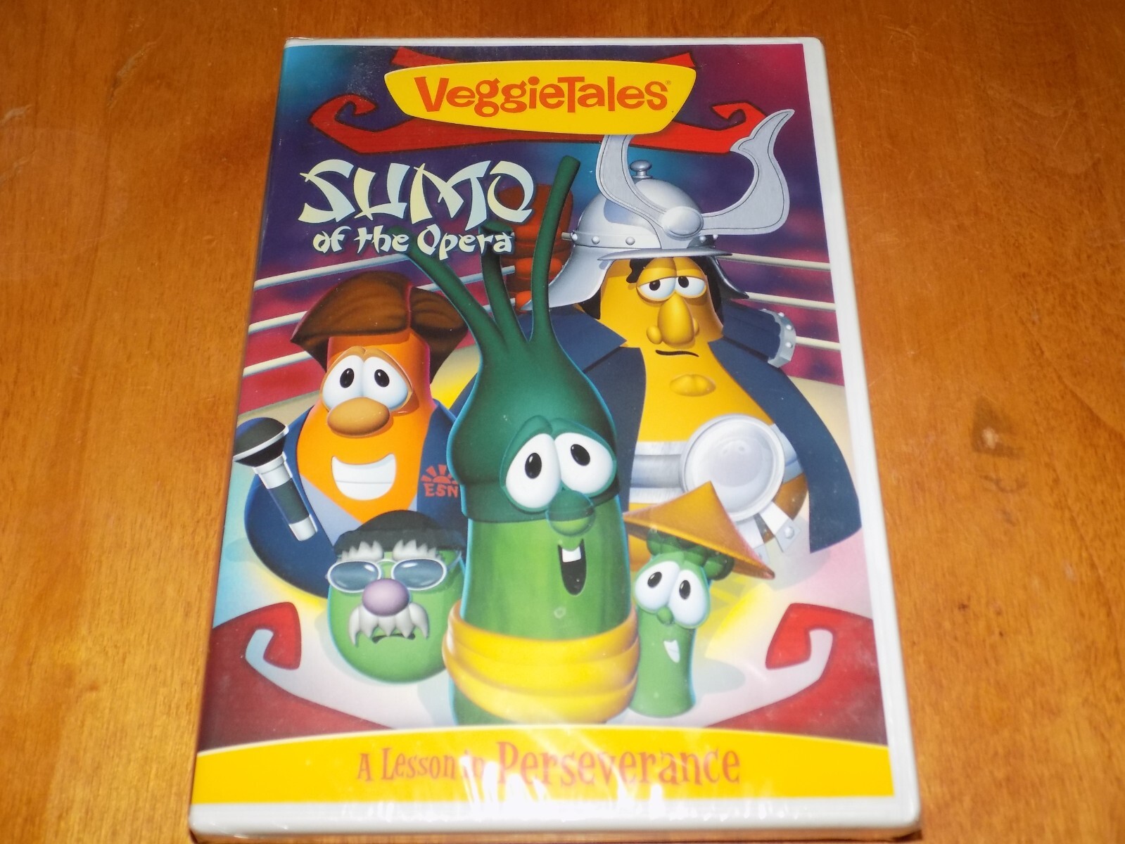 VEGGIETALES SUMO OF THE OPERA Perserverance Lesson Veggietale Classic ...