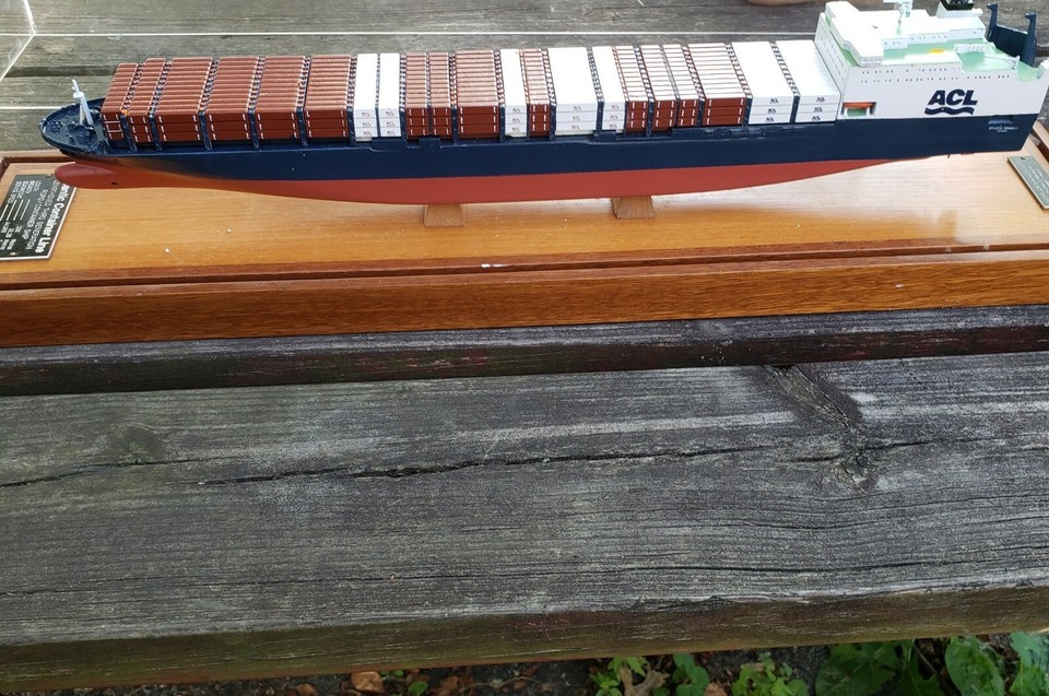 ACL Atlantic Container Line Model Ship VINTAGE Modelos Navales Riera 1: ...
