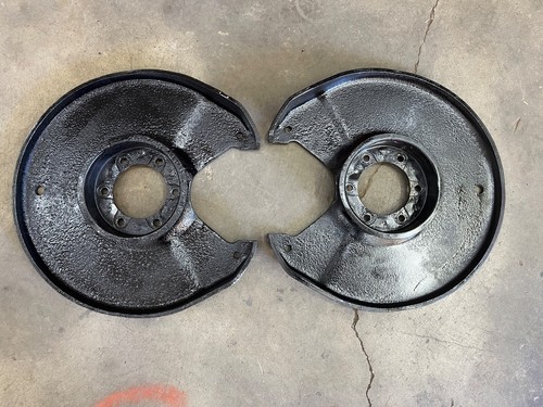 Dana 44 K20 3/4 Ton GM 10 BOLT 8 Lug Caliper Bracket Backing Plates | eBay