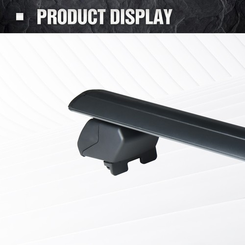 350LBS Roof Top Rack Bars Cargo Lockable&Adjustable For Mercedes Benz ...