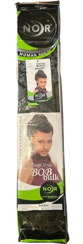 Janet Collection Noir Caribbean Style BOB Bulk M1B/27 Hair Synthetic | eBay