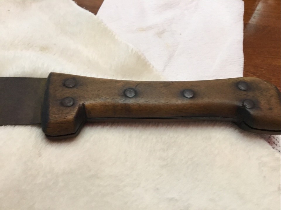 Vintage Com. Rep. CORNETA PROMEDOCA Machete w Marvelous Wood Handle- 15 ...