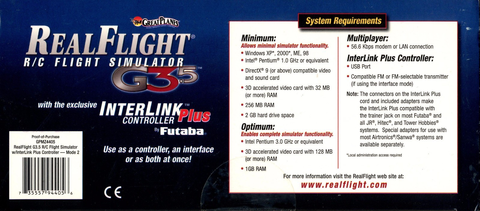 RealFlight R/C Flight Simulator G3.5 | eBay