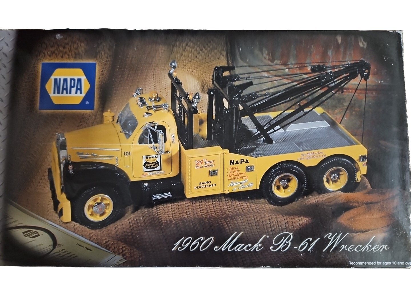 First Gear Napa 1960 Mack B-61 Wrecker Tow Truck 1 25 for sale online ...