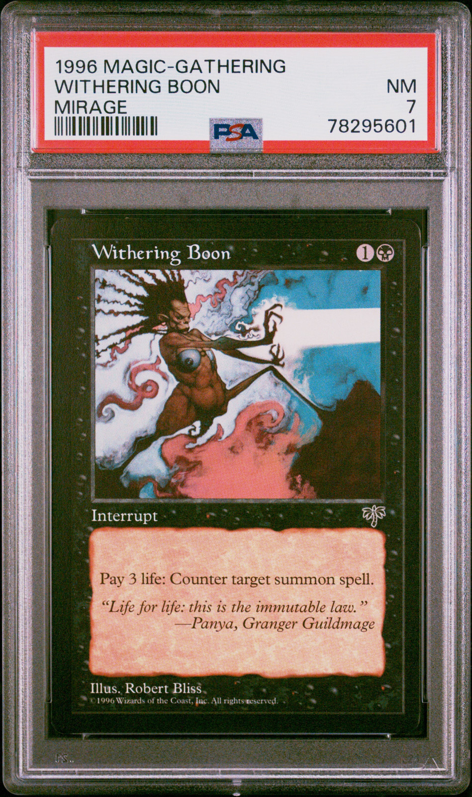 MTG Withering Boon Mirage Regular Uncommon for sale online | eBay