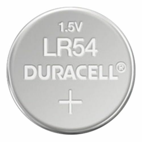 8 x Duracell LR54 AG10 GP189 1.5v Alkaline Button Cell Batteries Long ...