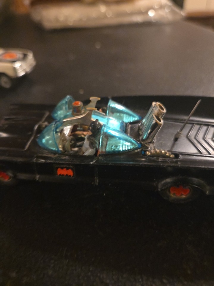 Corgi Toys #267 1966 Batmobile Model Die Cast Car Bat Mobile Batman VTG ...