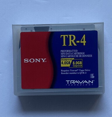 Sony TR 4 Preformatted Mini Data Cartridge NEW | eBay