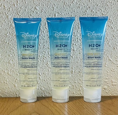 3 DISNEY RESORTS H20 Sea Salt Oceanside Scent Body Wash 2 oz Each NEW ...