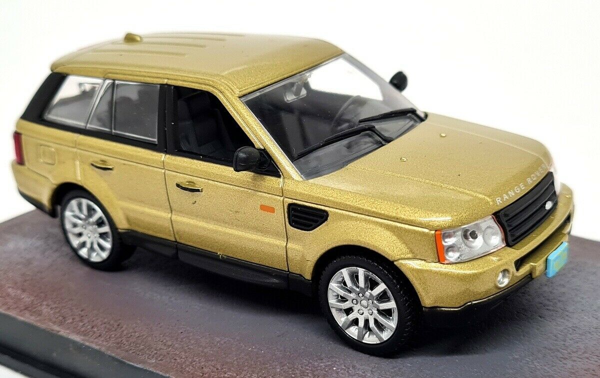 Eon 1/43 James Bond 007 Range Rover Sport Gold Casino Royale Diecast ...