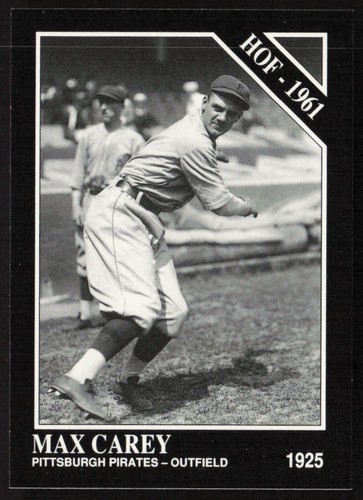 Max Carey 1991 Conlon Collection TSN #24 HOF Pittsburgh Pirates | eBay.de