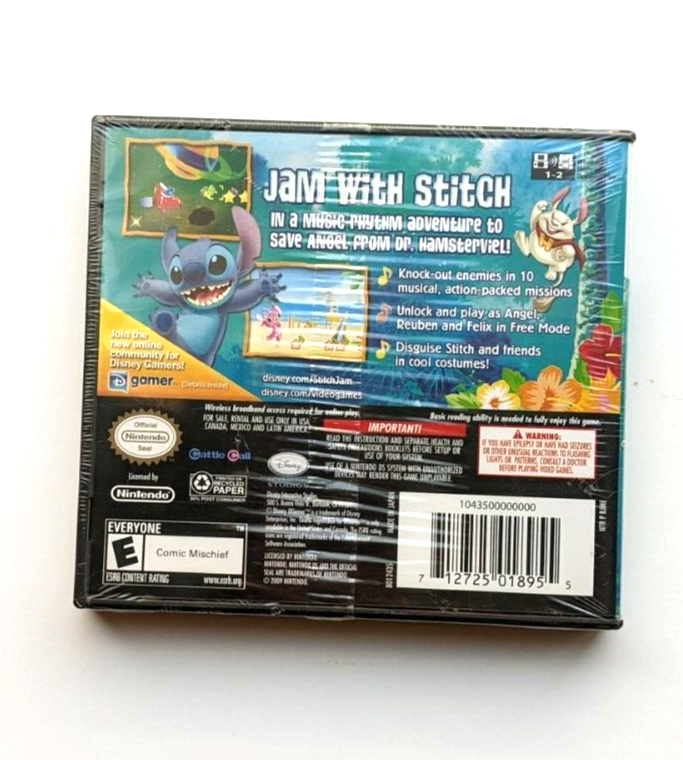 Disney Stitch Jam (Nintendo DS) Video Game 712725018955| eBay