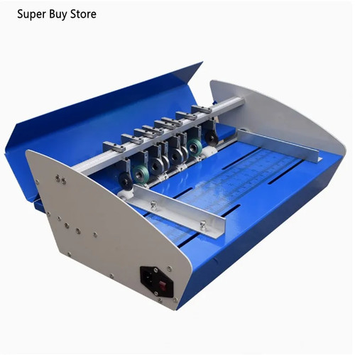 Electric Paper Creaser Perforator Cutter 3 in 1 Combo 460mm 18Inch 110V ...