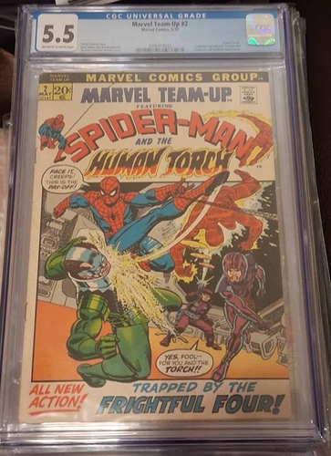 1972 Marvel Comics Marvel Team Up. #2 CGC 5.5. | eBay