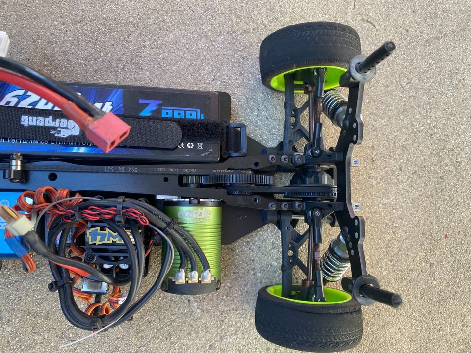 SERPENT S411 TOURING RACE CAR 1/10 ARTR 🔴 CASTLE SIDEWINDER 4 BRUSHLESS ...