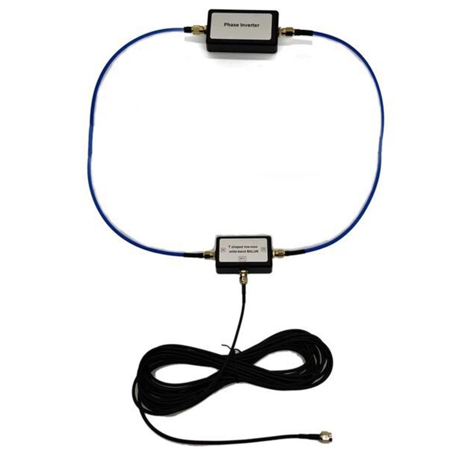 Portable 250mW 10kHz-30MHz Passive Magnetic Loop Antenna Kit For HF ...