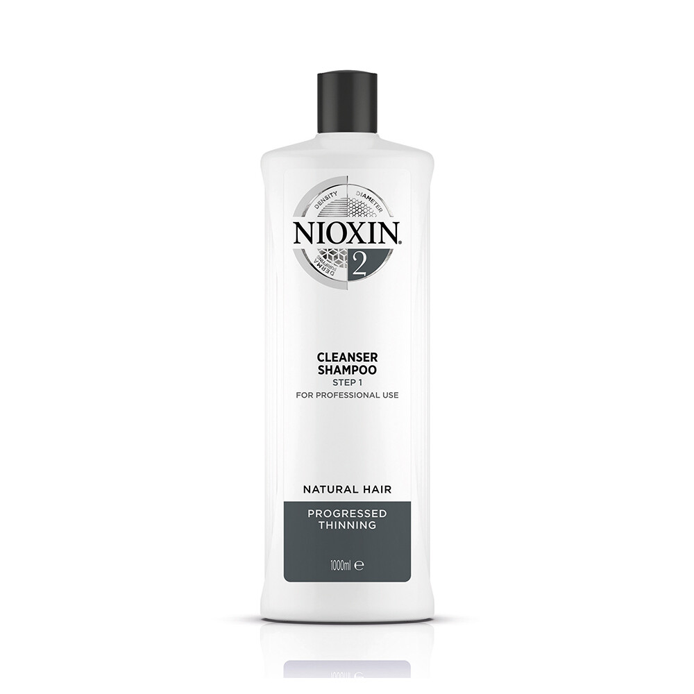 Nioxin System 2 Cleanser Shampoo 33.8oz / 1 Liter | eBay