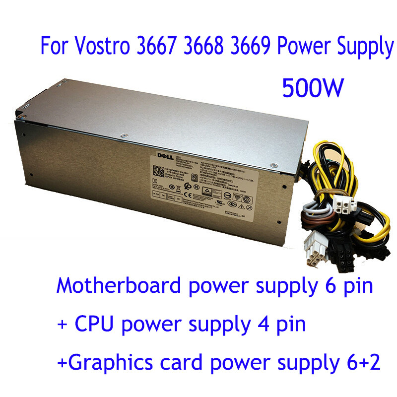 For Dell Vostro 3667 3668 3268 Desktop Power Supply AC240ES-02 240W ...