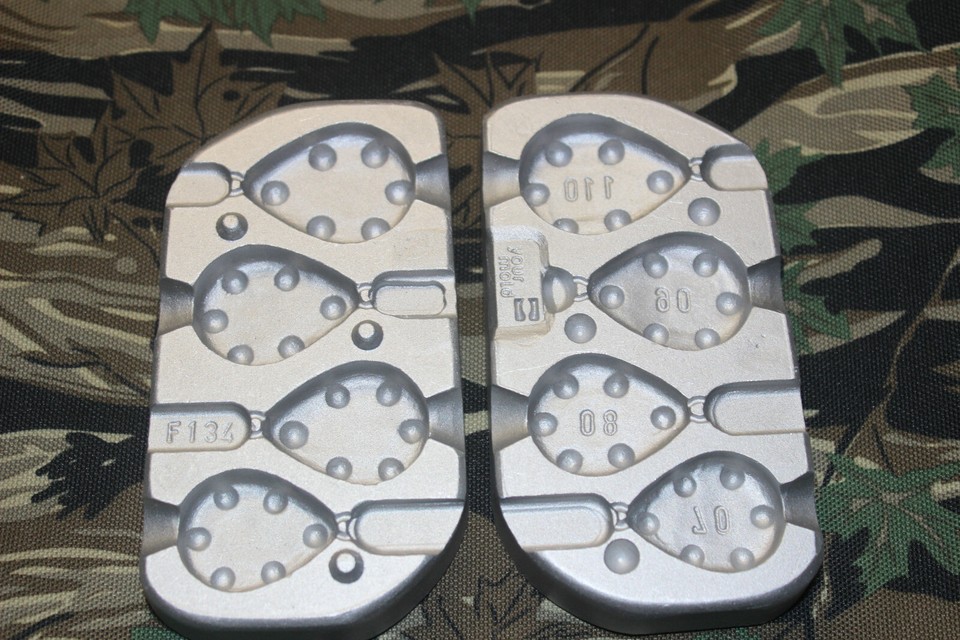 Fishing Moulds Grip Pear Bomb lead weight mould carp ledgering Cheap ...