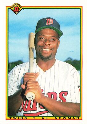 Al Newman 1990 Bowman #419 Minnesota Twins | eBay