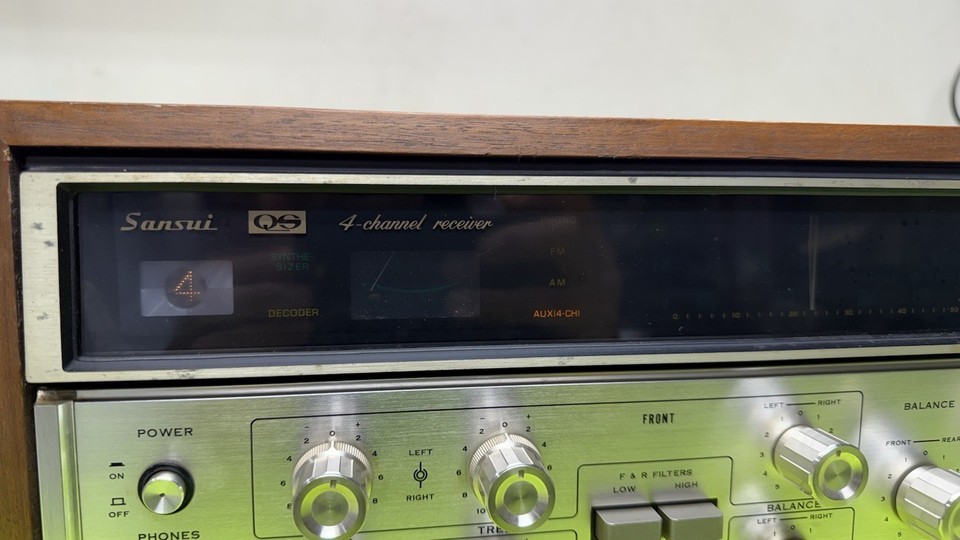 Sansui QRX-3500 4 Channel Quad & Stereo Receiver MINT COND WORKS GREAT ...