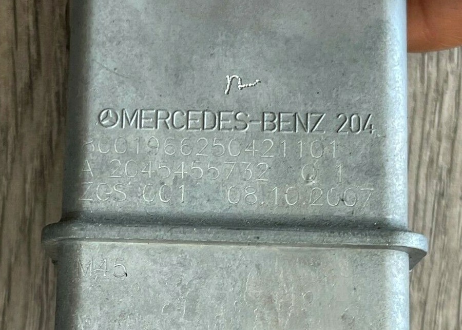 MERCEDES BENZ STEERING LOCK CONTROL UNIT MODULE, PART# 2045455732 ...