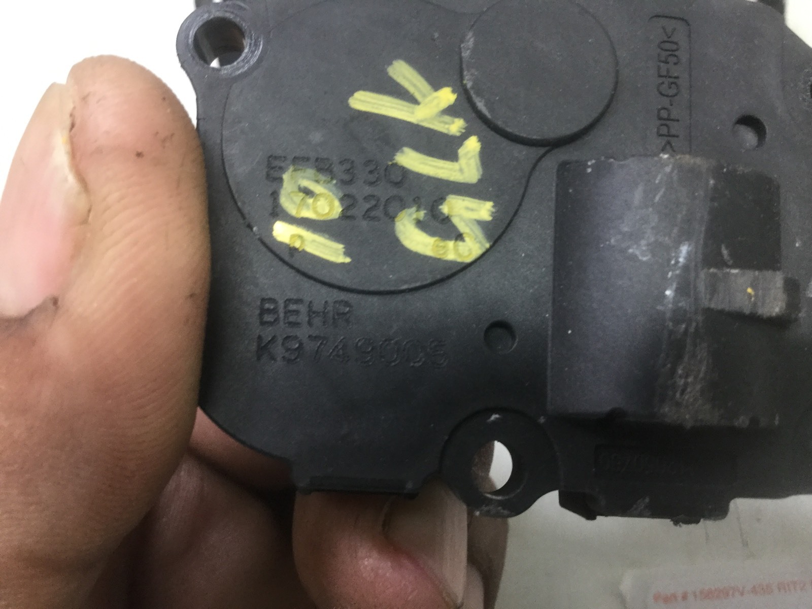 09-15 MERCEDES X204 GLK SET OF 5 HEAT AC A/C FLAP DOOR ACTUATORS 78C S ...