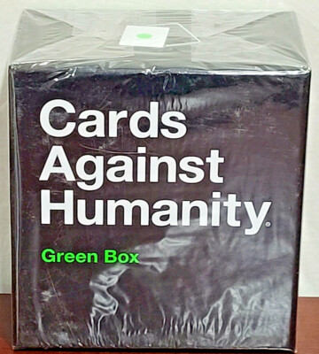 Cards Against Humanity (CAH) GREEN Box: 300 Card Expansion Deck Set ...