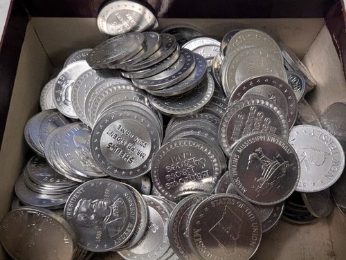 Misc Shell Coin Game Lot Of Approx 150 Pieces | eBay