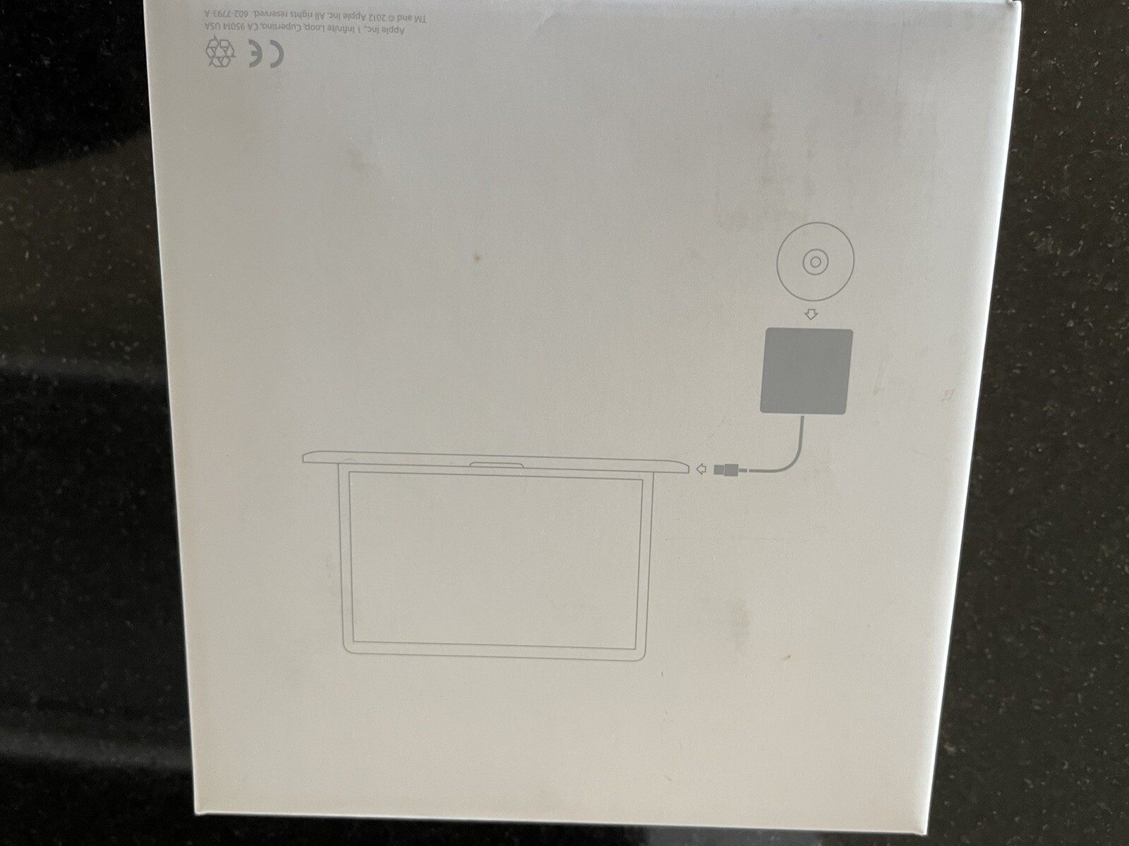 Apple USB Superdrive A1379 External CD/DVD Drive Open Box | eBay