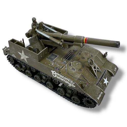 Vintage M40 M43 8mm Tank Military Display Vehicle Plastic 1:72 Scale ...